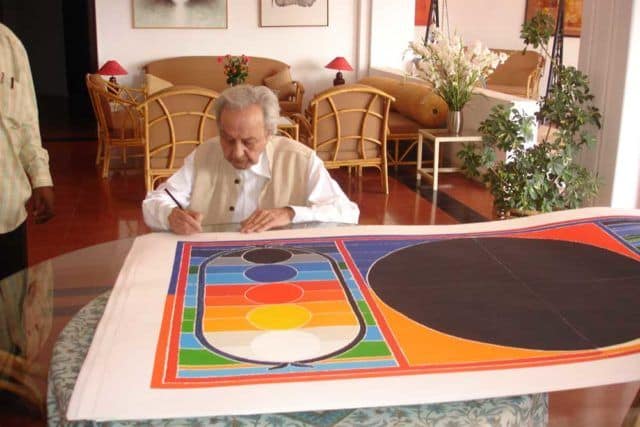 Bindu Art Series | The Technique Behind the Famous Paintings by S.H. Raza