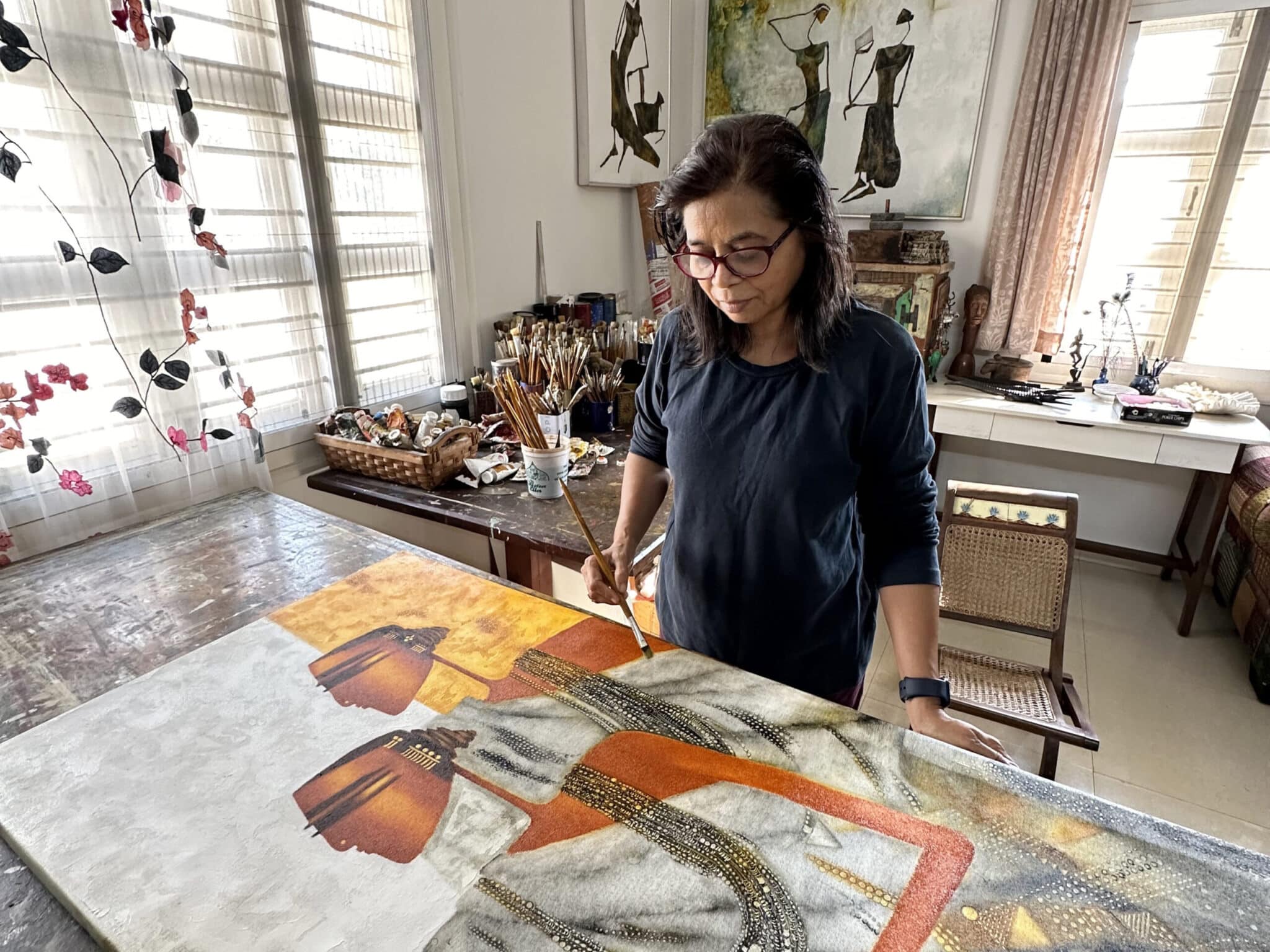 ARTIST BHARTI PRAJAPATI’S NEW SERIES OF INDIAN PAINTINGS FOR 2024 - THE ...